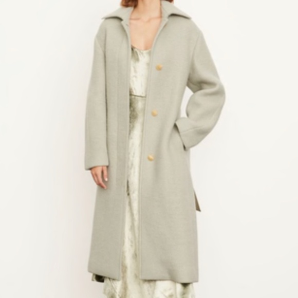 Vince | Jackets & Coats | Vince Belted Long Coat New | Poshmark